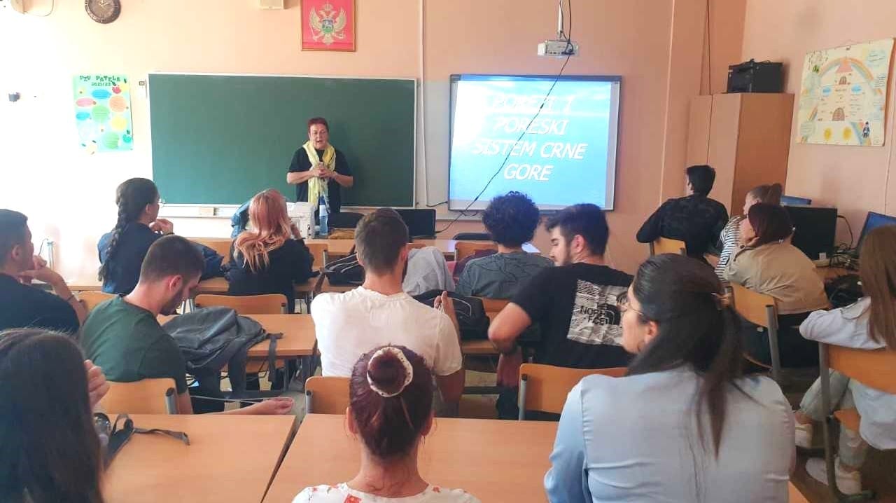 Poreska uprava: Uspješno realizovana još jedna sezona edukacije učenika ...