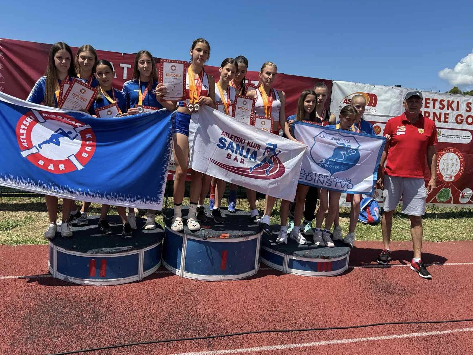 Najuspješniji atletičari AK "Sanja" iz Bara - Gradski portal